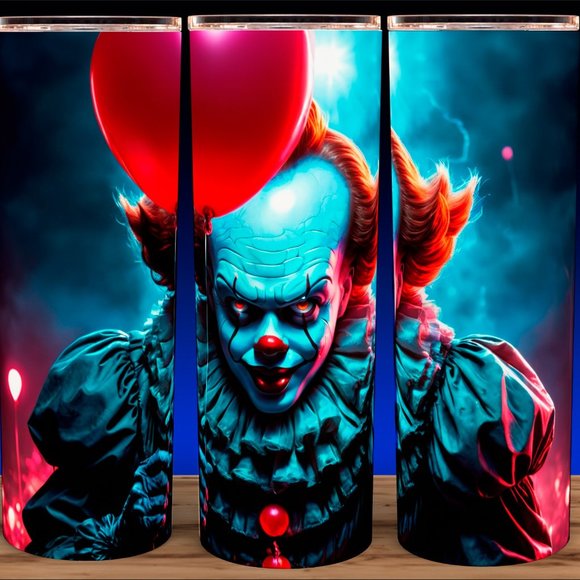 Dining | It Pennywise The Clown Horror Red Balloon Cup Mug Tumbler 2oz ...